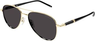 Montblanc Elegant Fountain Pen with Gold Trim - - Accessories - unisex - Schwarzk - 57 MM