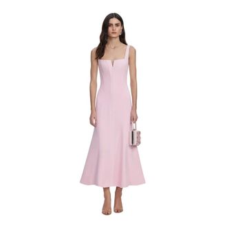 Self Portrait Femme, Robes, Rose, Taille: 36 FR Midi Dress