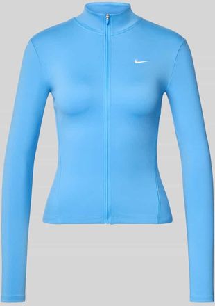 Nike Slim Fit Trainingsjacke mit Logo-Print Modell One Fitted