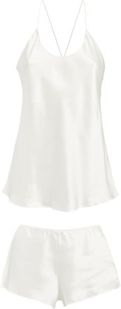 Olivia Von Halle Olivia von Halle Silk Bella Pyjama Set Size S