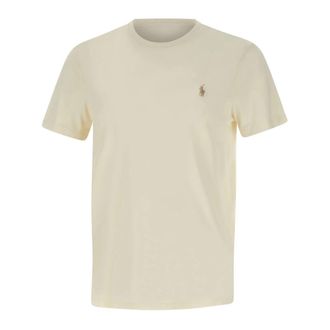 Polo Ralph Lauren Custom Fit T-Shirt - - Tops - Herren - Wei&szlig; - XL
