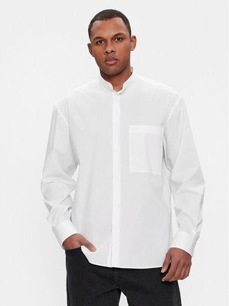 Calvin Klein Hemd Modern K10K111736 Wei&szlig; Slim Fit