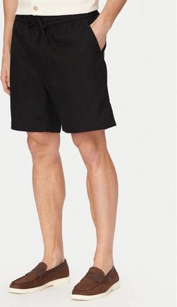 Tommy Hilfiger Stoffshorts Dover MW0MW44354 Schwarz Regular Fit