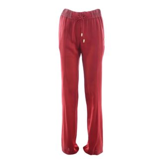 Dolce & Gabbana Femme, Pantalons, Rouge, Taille: 40 FR Pantalons de surv&ecirc;tement