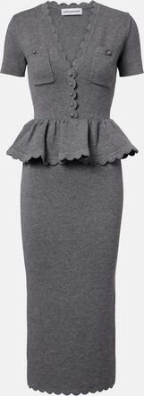 Self Portrait Robe midi