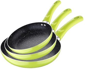 San Ignacio Molen | Po&ecirc;les Antiadh&eacute;sives | Set de 3 Po&ecirc;les | Fabriqu&eacute;es en Aluminium press&eacute; | Set de Po&ecirc;les de 20, 24 et 28 cm de diam&egrave;tre | Poign&eacute;e Ergonomique S