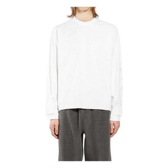 Goldwin Goldwin, Homme, Tops, Blanc, Taille: L Graphic L/S T-Shirt