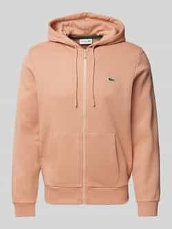 Lacoste Sweatjacke mit Label-Patch