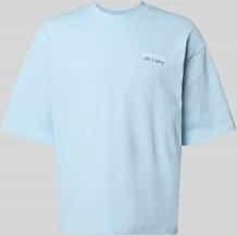 Review T-Shirt mit Label-Detail