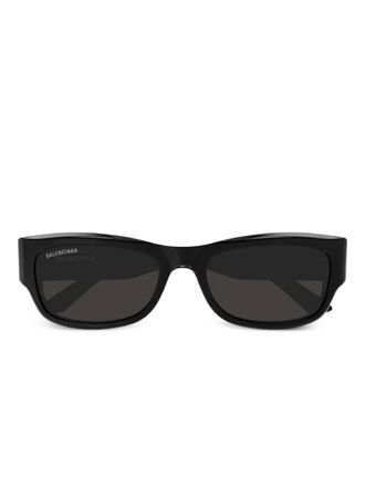 Balenciaga lunettes de soleil &agrave; monture carr&eacute;e - Noir