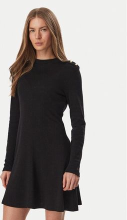 Tommy Hilfiger Kleid f&uuml;r den Alltag WW0WW51726 Schwarz Slim Fit