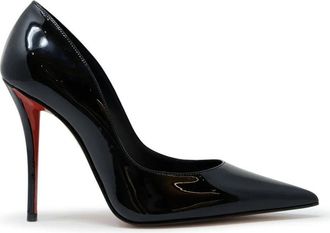 Christian Louboutin Hohe Schuhe - Black Patent Miss Z 100 Pumps - Gr. 36,5 (EU) - in Schwarz - f&uuml;r Damen