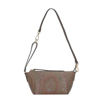 Etro Femme, Sacs, Brun, Taille: ONE Size Sac bandouli&egrave;re essentiel cachemire