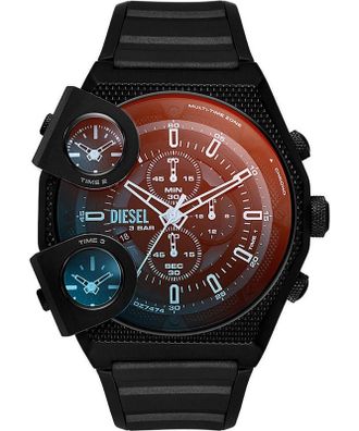 Diesel Sideshow Schwarz Herren Armbanduhr DZ7474