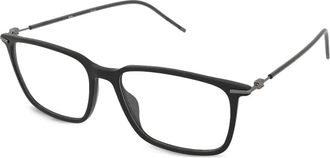 HUGO BOSS lunettes de vue à monture rectangulaire - Noir