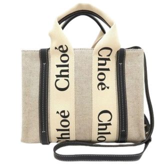 Chlo&eacute; Pre-owned Leinentote Bag - - Pre-owned - Damen - Beige - ONE SIZE