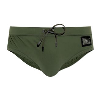 Dolce & Gabbana Swim Briefs - - Swimwear - Herren - Gr&uuml;n - 2XL