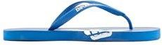 Emporio Armani Bold Eagle Logo Flip Flops, Bleu Roi + Blanc, XS Mixte