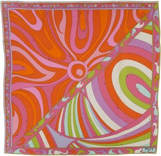 Pucci Femme, Accessoires, Multicolore, Taille: ONE Size Silky Scarves