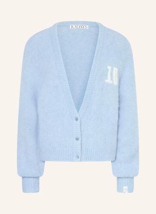 10 Days Strickjacke Mit Alpaka blau