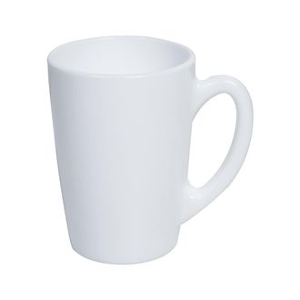 Dajar Becher New Morning 320ml, Glas, Wei&szlig;, 11 x 8 x 11,1 cm