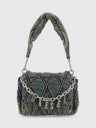 Diesel Sac Port&eacute; &eacute;paule DIESEL Femme couleur Denim