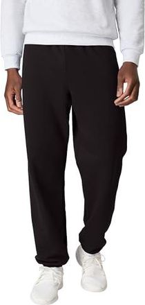Hanes Fleece Sweatpants, EcoSmart Athletic Lounge Pants for Men, 32 (1 Or 2 Pack) Pantalons, Noir-Lot de 1, L Mixte Adulte