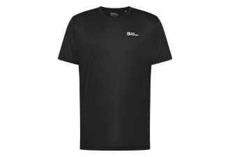 Jack Wolfskin T-Shirt Tech T M mit Markenlogo auf der Vorderseite