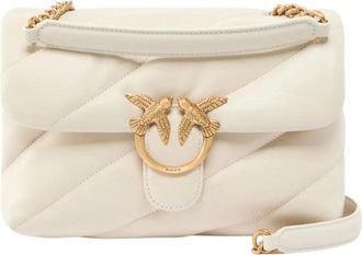 Pinko Pinko, Femme, Sacs, Blanc, Taille: ONE Size Love Bag Puff