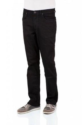 Lee Brooklyn Straight Jeans Homme, Clean Black Cs, 36W / 32L