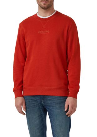 s.Oliver Sweatshirt mit Logo-Artwork