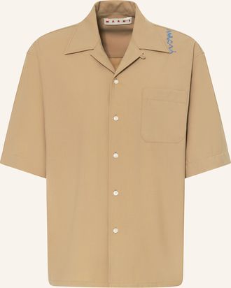 Marni Marni Resorthemd Comfort Fit beige