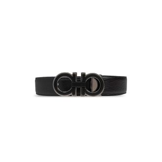 Ferragamo Double Adjus G&uuml;rtel - - Accessories - Herren - Schwarzk - 95 CM