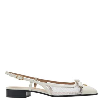 Valentino Garavani Ballerina T. 25 - - Shoes - Damen - Wei&szlig; - 39 EU