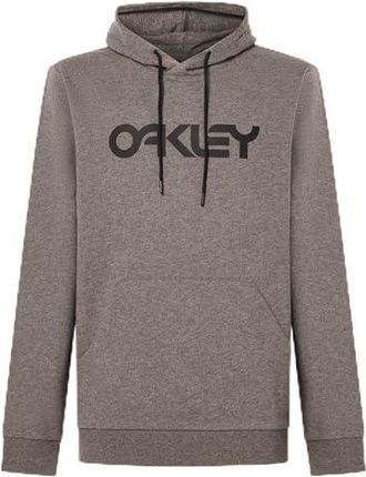 Oakley Mens B1B Pullover Hoodie 2.0, New Athletic Grey/Black