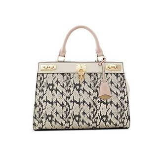 Aldo Aldo Dreiddaa, Sac fourre-Tout Femme, Noir/Blanc, Taille Unique