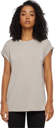 Urban Classics Damen T-Shirt Ladies Modal Extended Shoulder Tee, lang geschnittenes T-Shirt, erhältlich in vielen Farbvarianten, Größen XS-5XL