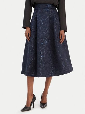 Rinascimento Rinascimento Trapezf&ouml;rmiger Rock CFC0126542003 Dunkelblau Regular Fit