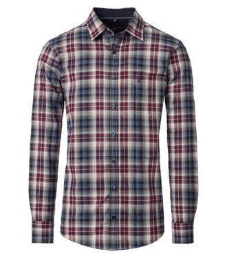 Casamoda Freizeithemd kariert Casual Fit
