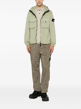 Stone Island Piqu&eacute; Cotton Polo - Beige