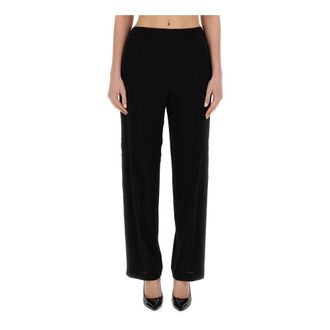 Fabiana Filippi Viskose-Hose - - Trousers - Damen - Schwarzk - S