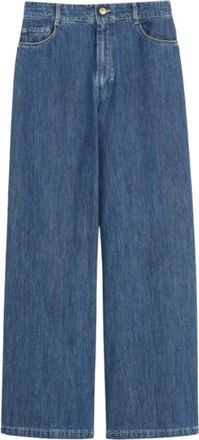 Max Mara Femme, Jeans, Bleu, Taille: 36 FR Zeus Wide Jeans