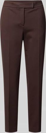 HUGO BOSS Regular Fit Marlenehose aus Viskose-Mix Modell TAPRIA-CROP