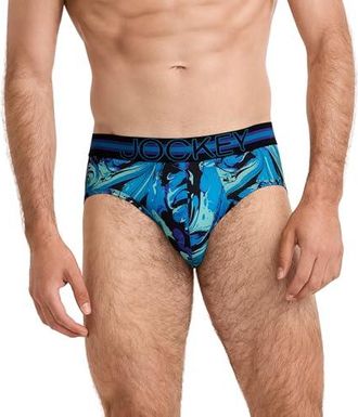 Jockey Slip de sport en microfibre avec poche de stabilit&eacute; pour homme, Vapeur visqueuse, Medium