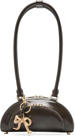 Self Portrait Curved Charm Shoulder Bag