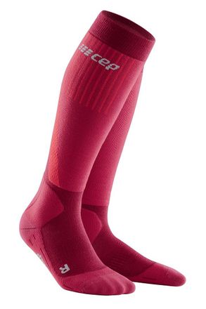 CEP Herren Cold Wheater Socks Laufbekleidung Kompressions-Socken Rot - V