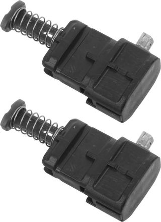 UPKOCH 2 Stück Gepäckgriff-Befestigungsclips mit Federmechanismus, Metallverschluss für Kofferreparatur, Ersatzteile für Koffergriffe