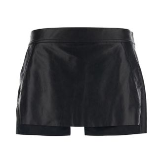 Rick Owens Fog Miniskirt - - Shorts - Damen - Schwarzk - M