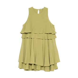 Ami Short Robes - Femme - Robes - Vert - Taille: 34 FR