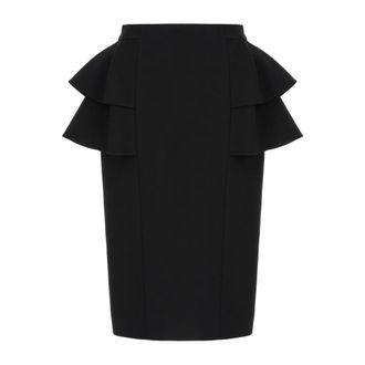 Valentino Garavani Eleganter Gonne Rock f&uuml;r Frauen - - Skirts - Damen - Schwarzk - M